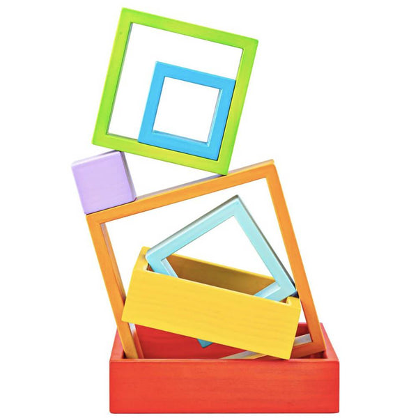 wooden stacking squares – Kids Unite