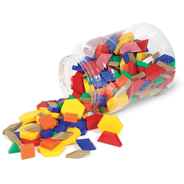 plastic pattern blocks – Kids Unite