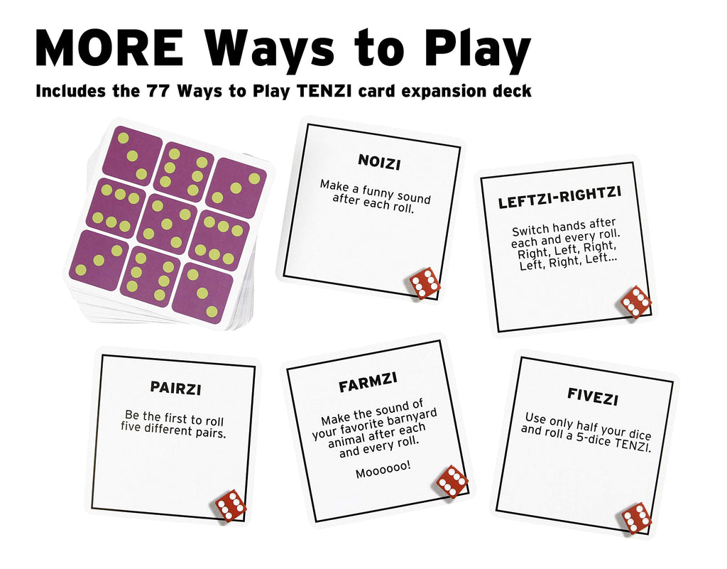 77 ways to play TENZI – Kids Unite