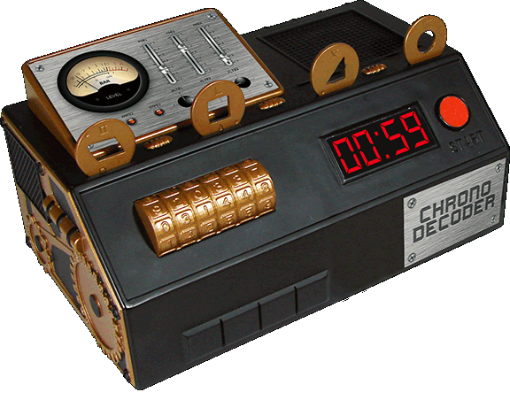 Escape Room The Game - 4 Rooms Plus Chrono Decoder – Kids Unite